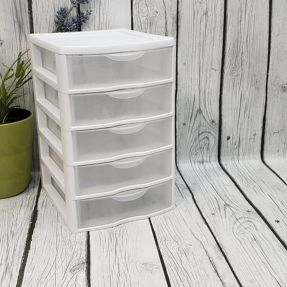 Sterilite | Storage & Organization | Sterilite 5 Drawer Mini Desktop ...